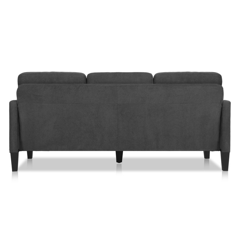 Ebern Designs Atiye 74'' Upholstered Convertible Sofa | Wayfair